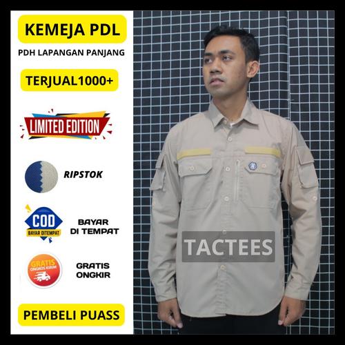 Promo Kemeja PDL Lapangan Tactical Lengan Panjang Outdoor Baju Taktikal ...