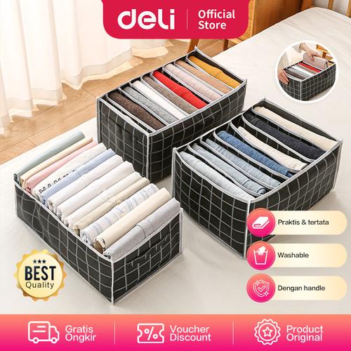 Promo Vusign Kotak Tempat Pakaian Kemeja / Clothes Organizer Kotak ...
