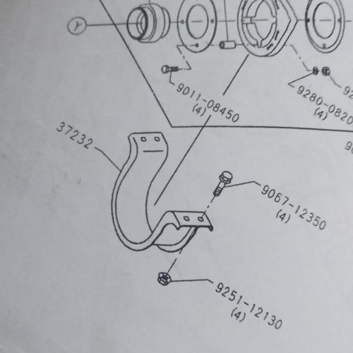 Jual HOLDER CENTER BEARING FM260JD 37232-1130 / S3723-21130 - Jakarta ...