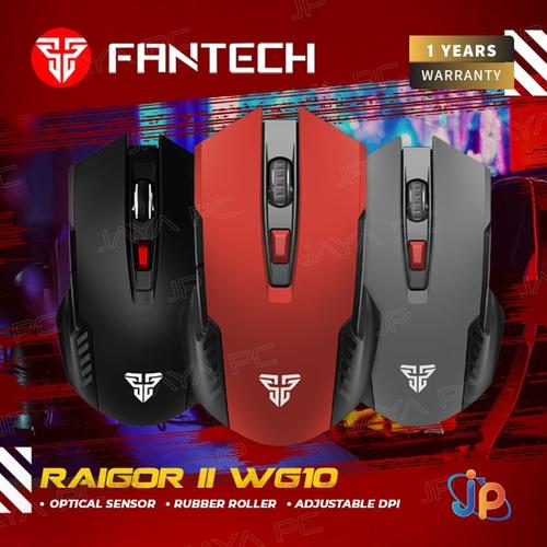 Jual Fantech WG10 Raigor II - Optical Wireless Gaming Mouse - Putih ...
