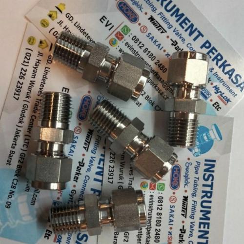 Jual SS-6M0-1-4 male connector 6mm OD x 1/4" MNPT SS316 brand SWAGELOK - Jakarta Barat - CV ...