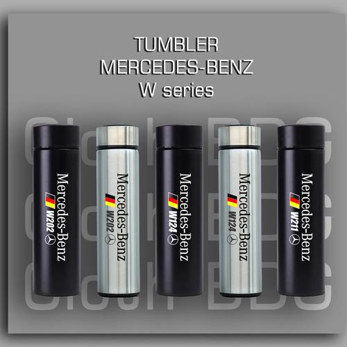 Jual tumbler Mercedes Benz W series stainless botol minum termos mercy ...