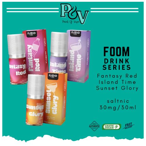 Jual Foom Drink Series Pineapple Kiwi/Strawberry Soda/Guava Mango Salt ...