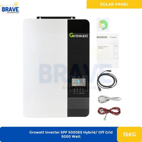 Jual Growatt Inverter SPF 5000ES Hybrid/ Off Grid 5000 Watt - Jakarta Pusat - Brave Elektrik ...