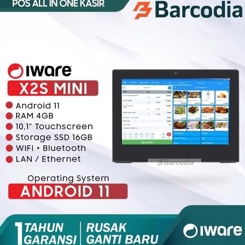 Jual MESIN KASIR DAPUR KITCHEN DISPLAY IWARE X2S 10" WIFI BT LAN 4GB ...