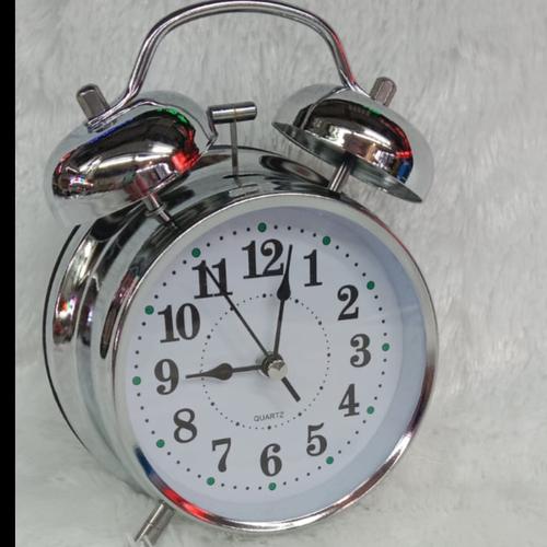 Jual Jam Beker Besar Kring Alarm Silver - Motif 1 - Jakarta Pusat ...