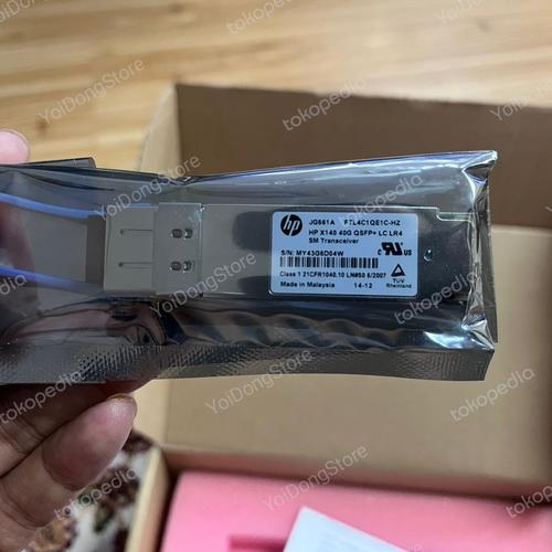 Jual HPE X140 40G QSFP+ LC LR4 SM 10km 1310nm Transceiver JG661A ...