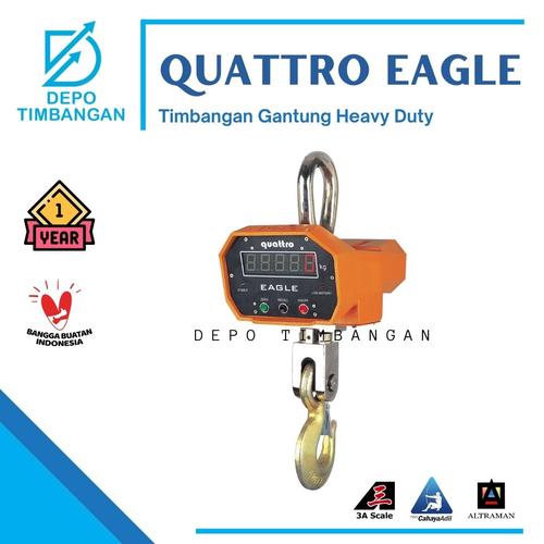 Jual Timbangan Gantung (Crane Scale) Digital Quattro EAGLE 1 TON - 30 TON - Jakarta Barat - Depo ...