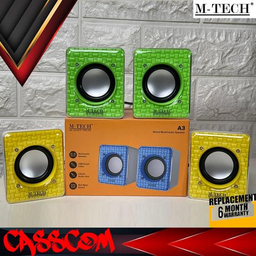 Jual Speaker M-tech A3 Multimedia PC Komputer Laptop Mtech A3 Original ...