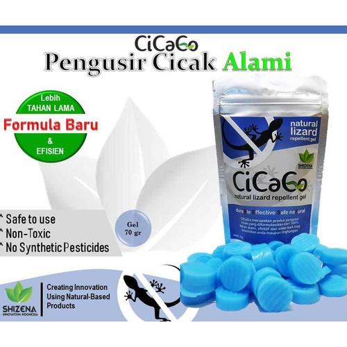 Jual Pengusir Cicak Alami Shizena Cicago Gel 70 Gram - Kota Malang ...