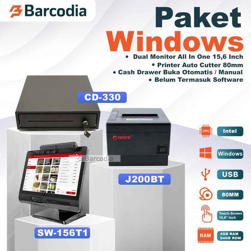 Promo Paket POS Komputer Kasir All In One Iware - Coffee Shop Restoran ...
