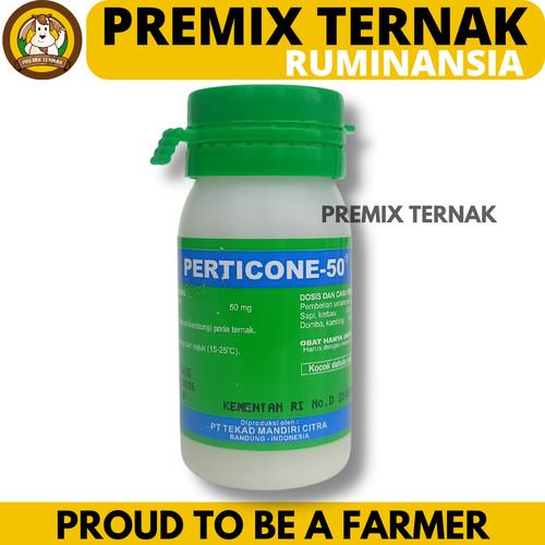 Jual PERTICONE 50 Obat Kembung Sapi Kambing Domba Like Permethyl ...