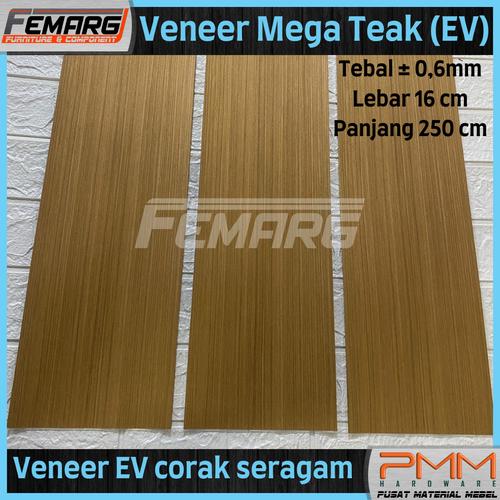 Jual veneer Mega teak/ Mega sungkai 0.6* 16 cm - 1bh /100 Lembar ...