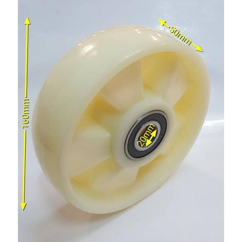 Jual Roda Hand pallet Handlift Krisbow Nylon Nilon 160x50 160 x 50 mm ...