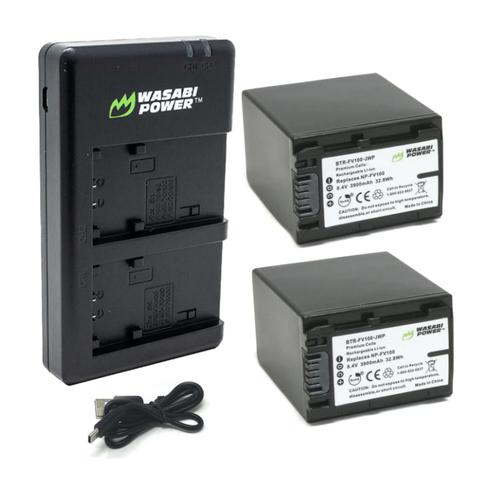 Jual WASABI POWER Battery & Charger for Sony NP-FV100 NP-Fv100A NPFV100 NPFV100A NP FV100 FV100A ...