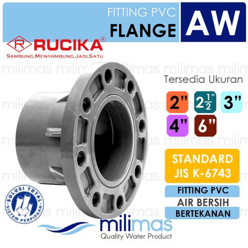 Jual RUCIKA FLANGE AW - Fitting Fleng Persambungan Pipa PVC - 2" - Kota ...