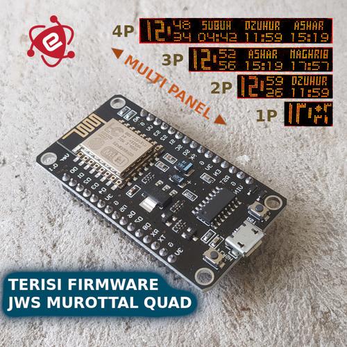 Jual PCB JWS NodeMCU Board 2.0 ElektronMart LED P10 Arduino - JWS Mrtl ...
