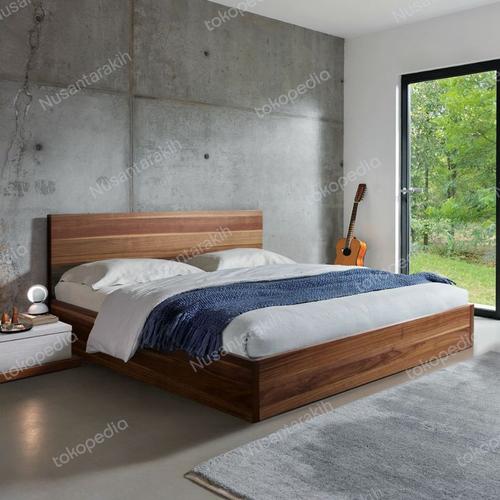 Jual dipan tempat tidur minimalis modern rangka tempat tidur - 180x200 ...