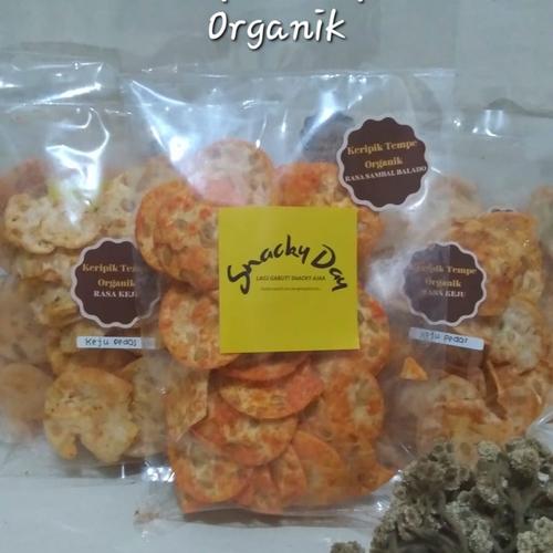 Jual keripik tempe organik isi 150gram berbagai varian rasa snack ...