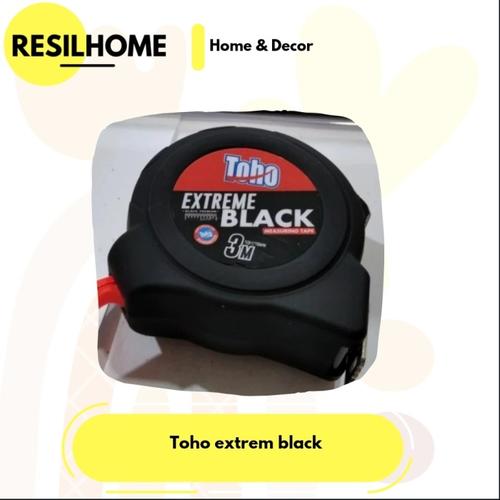 Jual alat ukur meteran toho 3 m extrem black meteran tol alat ukur ...