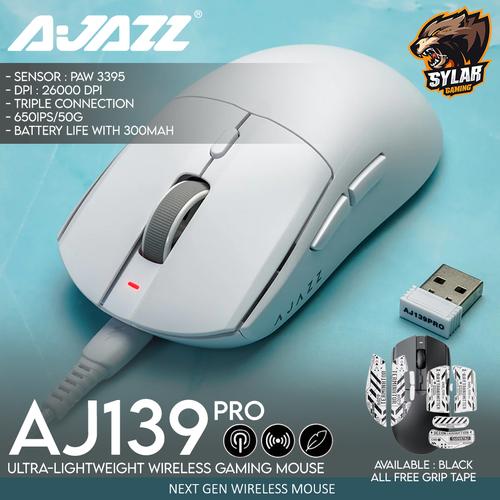 Jual Ajazz AJ139 Pro Ultra-Lightweight Wireless Gaming Mouse - Hitam ...