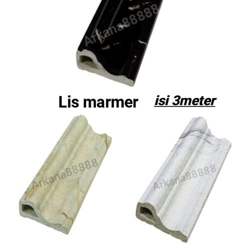 Jual lis marmer EO pvc / List profil marmer EO pvc/ lis sudut isi 3 ...