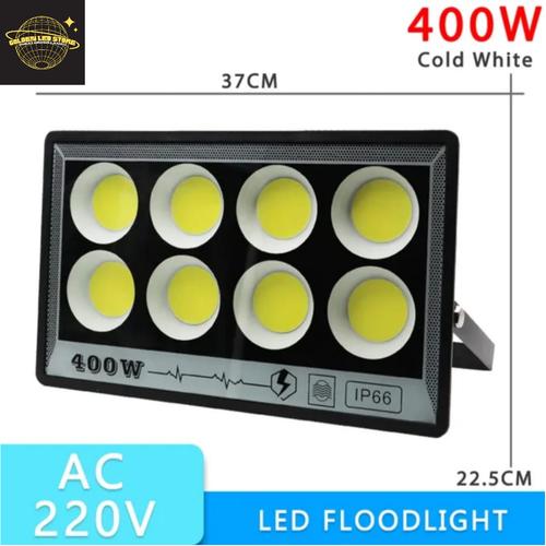 Jual LAMPU SOROT LED COB 400W PUTIH / LAMPU TEMBAK LED 400 WATT - Jakarta Pusat - Golden LED ...