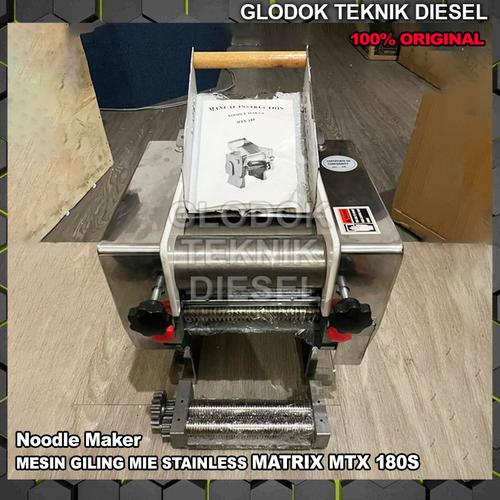 Jual MATRIX Mesin Noodle Maker Giling Mie Stainless MTX 180S MTX180S ...