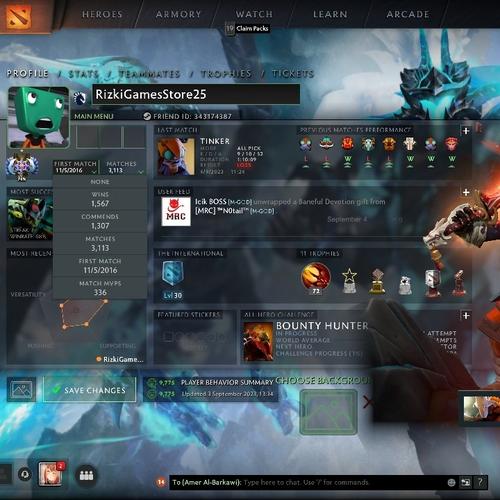 Jual DOTA 2 ANCIENT 1 MMR 3968 ARCANA JUGGERNAUT - Kota Bogor ...