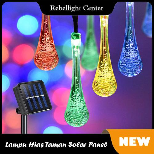 Jual Lampu LED Hias Taman Solar Tenaga Surya Matahari Panjang 6,5 Meter ...