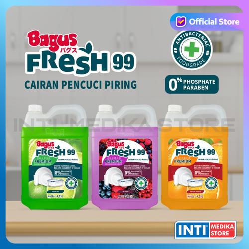Promo BAGUS - Sabun Cuci Piring FRESH 99 4.25L GALON Antibacterial ...