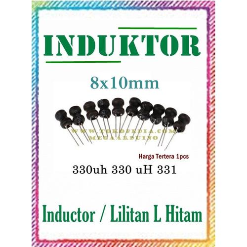 Jual inductor 330uh induktor 330 uH lilitan 330uH ukuran 8x10 mm - Kota ...