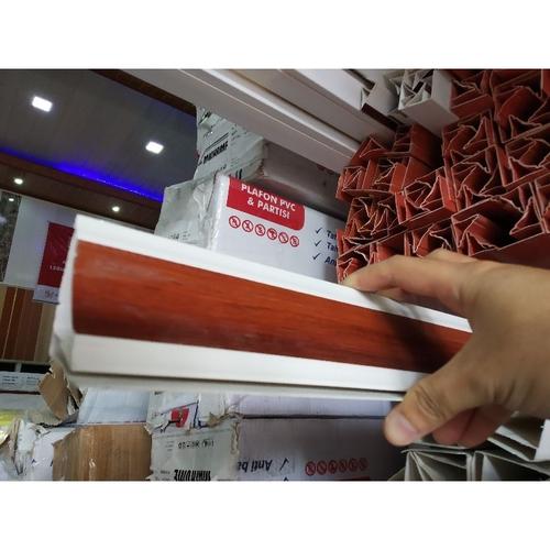 Jual Lis Dinding PVC /List Plafon PVC Lis Sudut Plafon Untuk Pinggiran ...