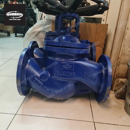 Jual GLOBE VALVE STEAM ARI ARMATUREN 4" INCH PN16 / ARIFABA DN100 ...