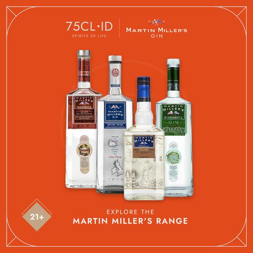 Promo Martin Millers Super Premium England Distilled Gin 700ml ...