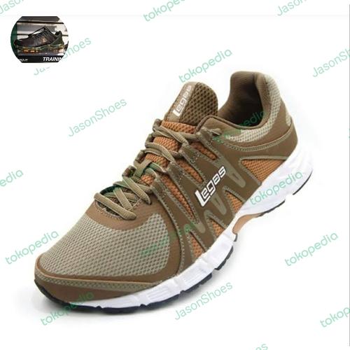 Jual Sepatu League Legas Cokelat Aurora La M Cowo Running Shoes ...