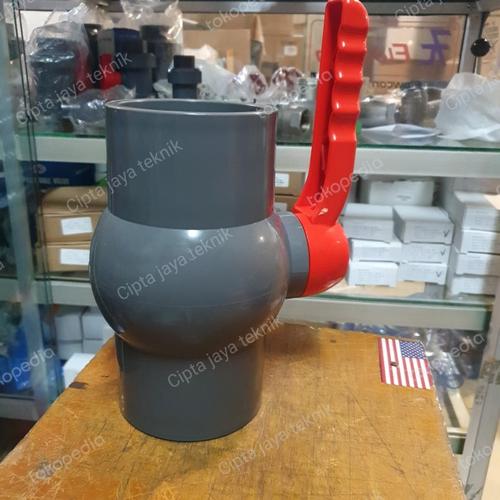 Jual stop kran ball valve pvc compact 4 inch - Jakarta Barat - CIPTA ...