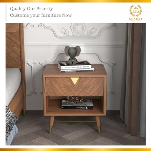 Jual Bedside Table / Nakas Minimalis Modern Kayu Jati Solid Customable ...