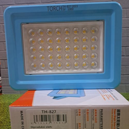 Jual lampu sorot panel surya USB Torch TH 827 - Kota Palembang ...