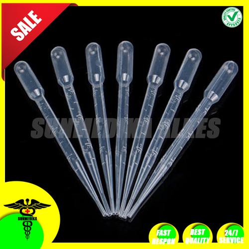 Jual pipet tetes plastik 5ml pasteur || pipette tetes 5 ml isi 100 ...
