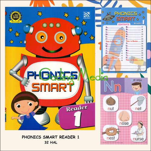 Jual Phonics Pra Sekolah - PHONICS SMART READER/ACTIVITY BOOK 1 - 4 ...
