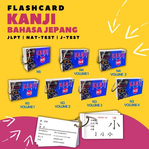 Jual FLASH CARD KANJI JLPT N5 N4 N3 N2 N1 BAHASA JEPANG HAFALAN - N4 VOLUME 1 - Kab. Sukabumi ...