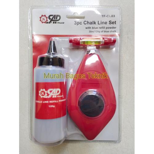 Jual Sipatan Tinta / Chalk Line / Benang Sipat Tukang 15 Meter TAJIMA ...