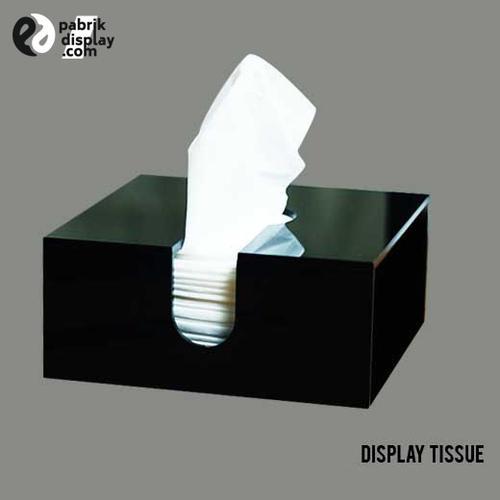 Jual Tempat tissue akrilik T 04/ Variasi warna / Box tissue - Hitam ...