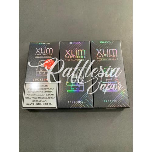 Jual CARTRIDGE CT OXVA XLIM PRO TOP FILL AUTHENTIC ISI 3PCS - 0,4 OHM ...