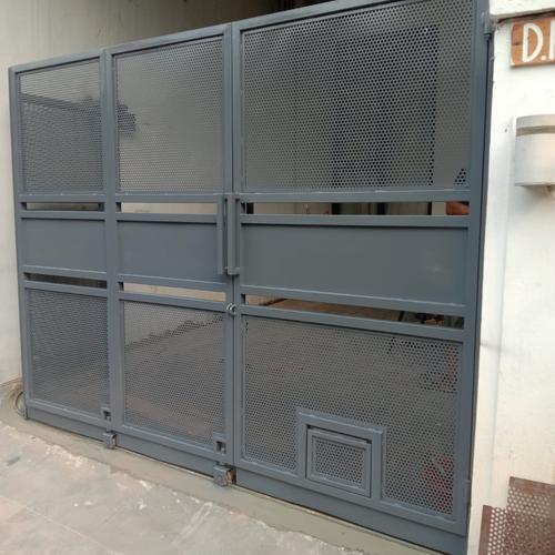 Jual Pagar dorong industrial model rel lengkung praktis hemat tempat ...