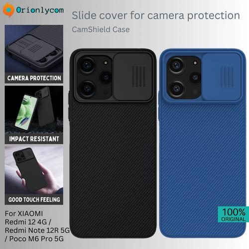 Jual Case Xiaomi Poco M6 Pro 5G NILLKIN CamShield Slide Camera Casing ...