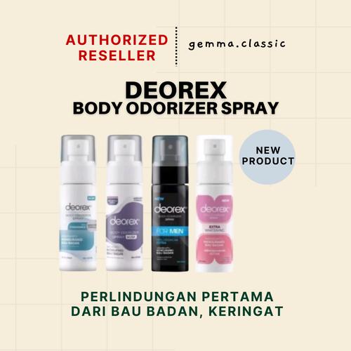 Jual Original Deorex Deodorant Spray Penghilang Bau Badan Ketiak Kaki ...