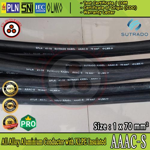 Jual Kabel AAAC-S 1x70 mm2 SUTRADO /A3CS/1 x 70 mm2/1x70mm2/70 mm2/70mm2 - Jakarta Utara - CV ...