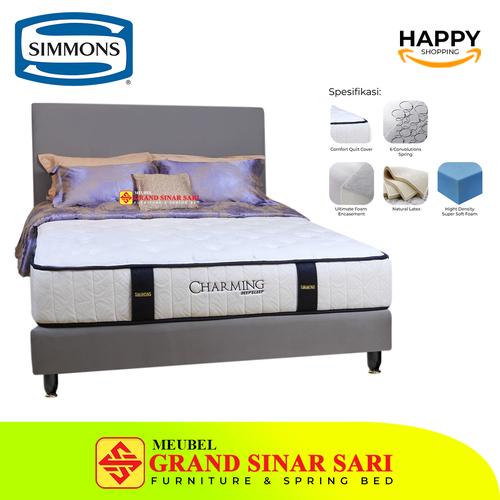Jual Spring bed Simmons Charming (Set) - 160X200(SET) - Kota Bogor ...